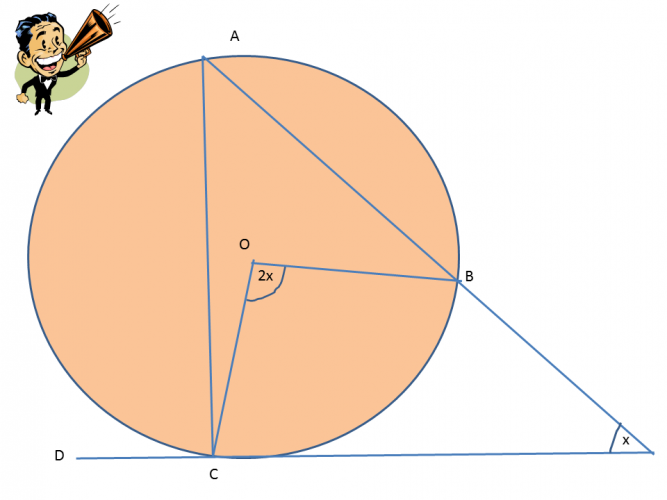 Apply Circle Theorems to Solve Problems Worksheet - EdPlace