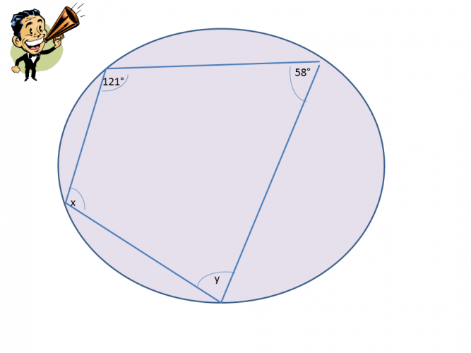 Apply Cyclic Quadrilateral Theorem Worksheet - EdPlace