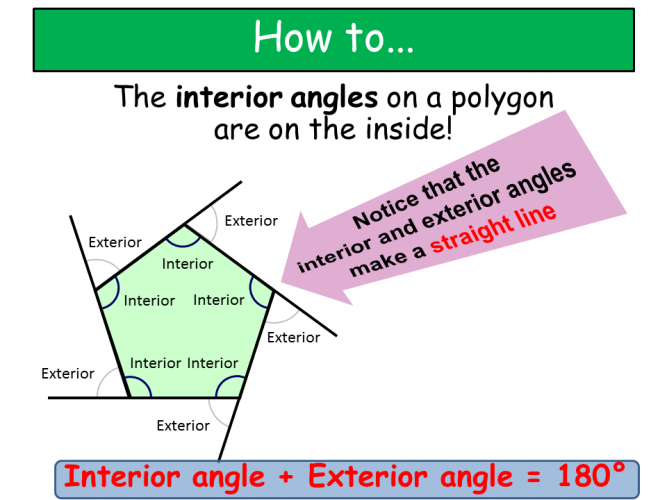 Find Internal and External Angles in Polygons Worksheet - EdPlace