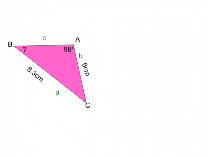 Find a Missing Angle Using the Sin Rule Worksheet - EdPlace