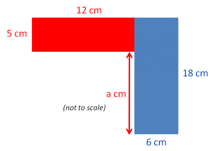 Work out missing lengths of rectangular shapes – Exam-Corner