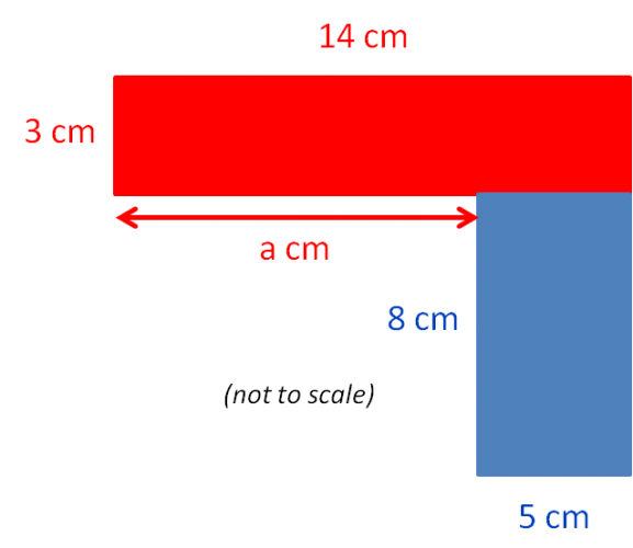 Work out missing lengths of rectangular shapes – Exam-Corner