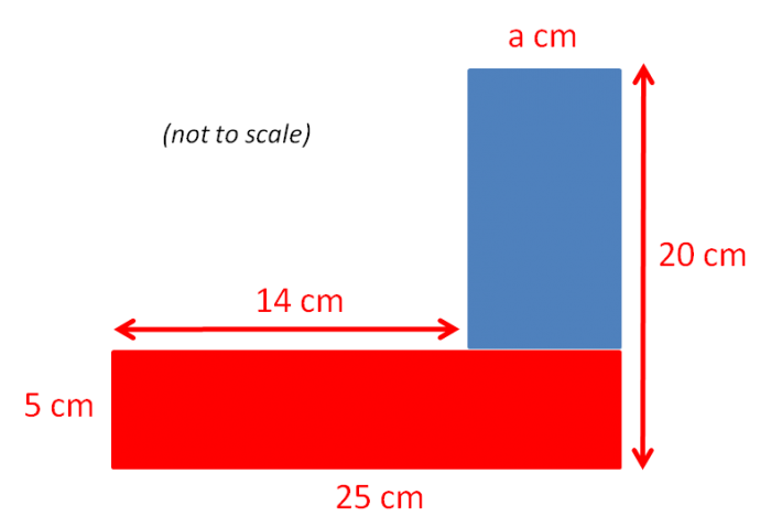 Work out missing lengths of rectangular shapes – Exam-Corner