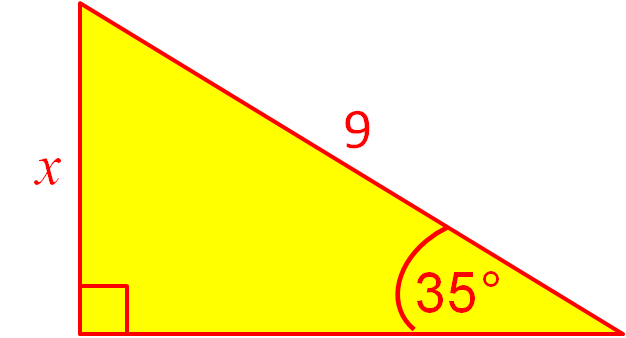 Finding a Side Length Using Trigonometry (1) Worksheet - EdPlace