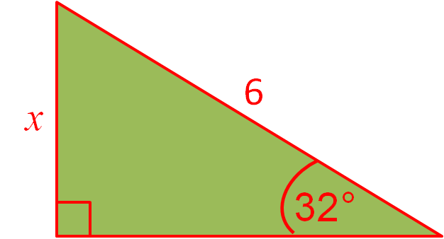 Finding a Side Length Using Trigonometry (1) Worksheet - EdPlace
